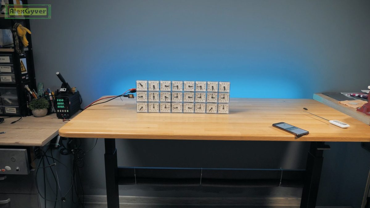 Часы из часов. Механическая версия - AlexGyver Technologies