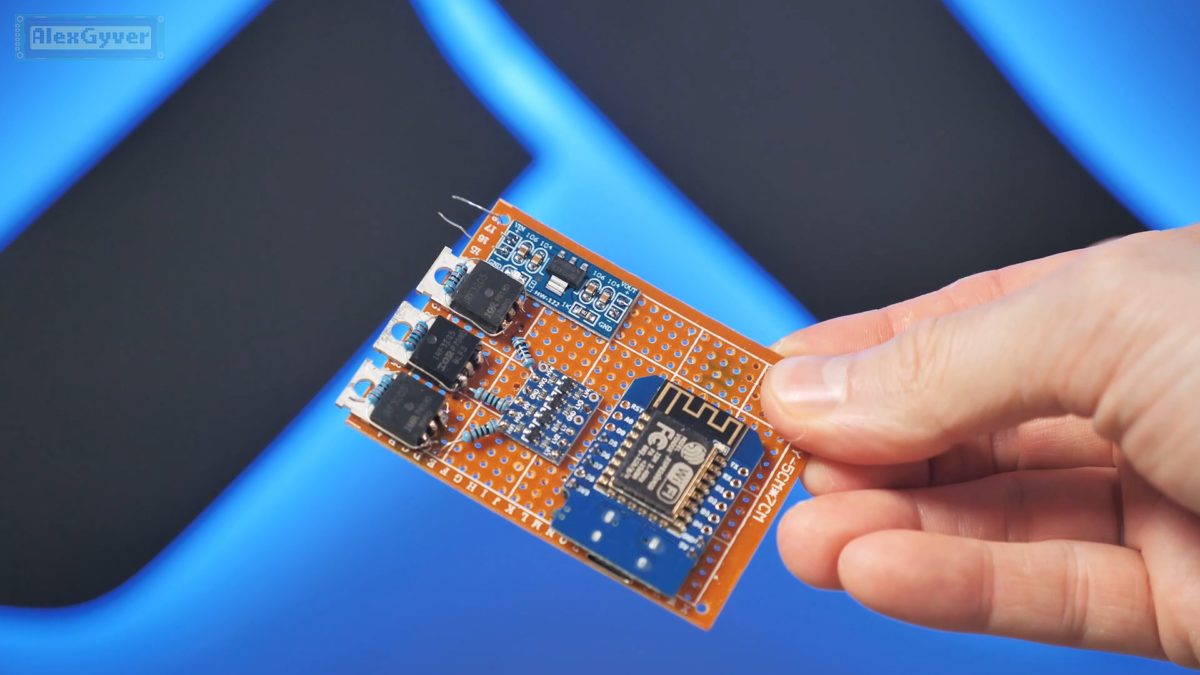 RGB контроллер для логотипа | AlexGyver